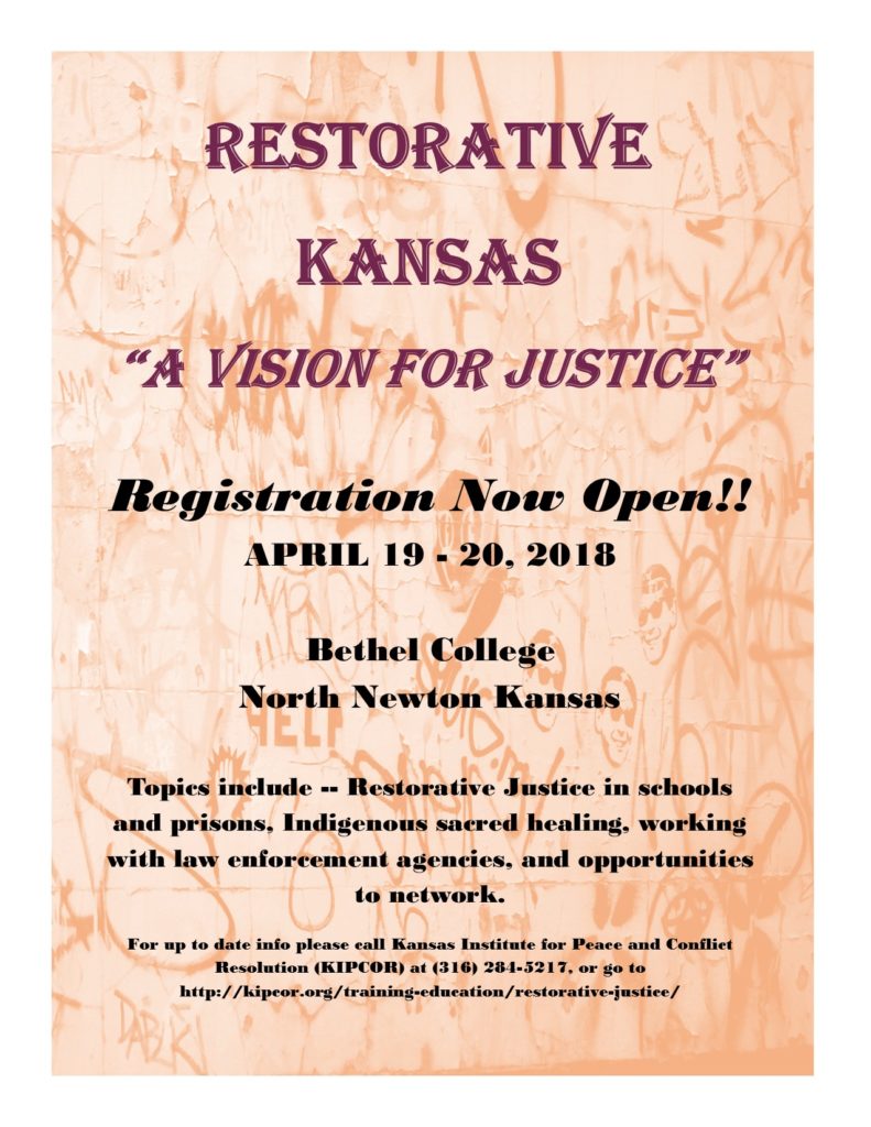 Restorative Justice Conference - KIPCOR